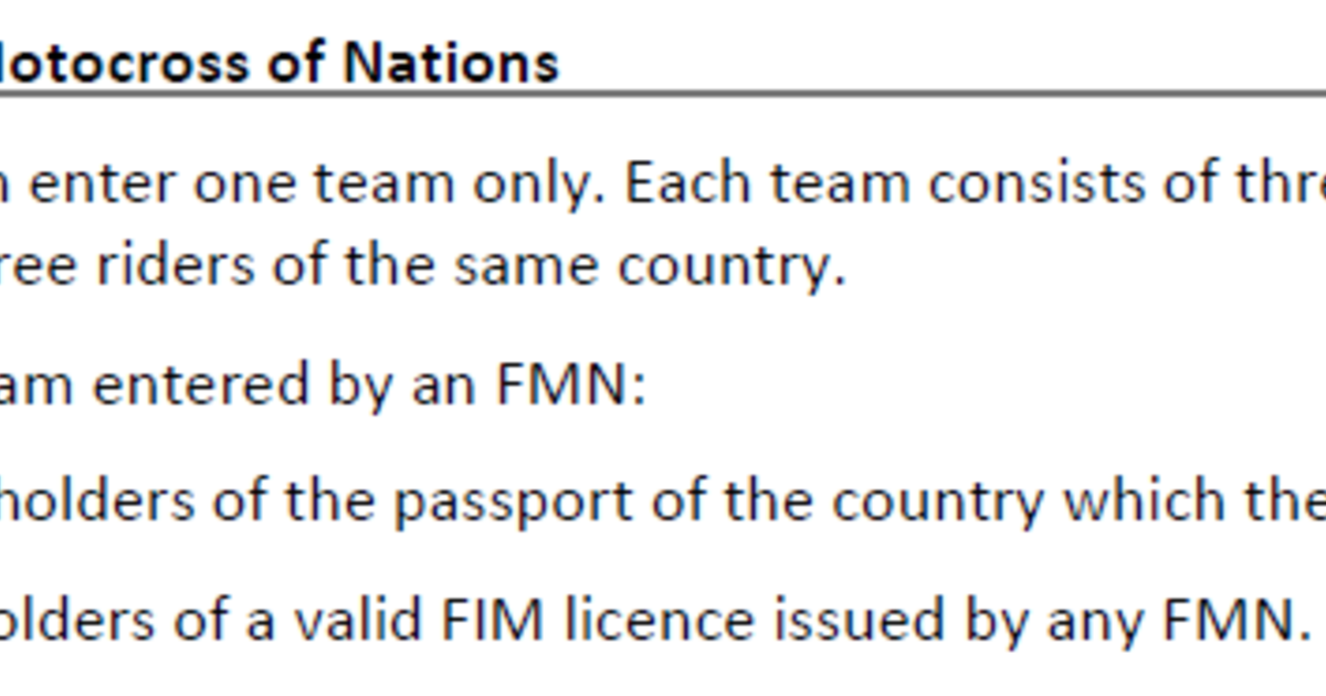 National Pride- MXoN - Moto-Related - Motocross Forums / Message Boards ...