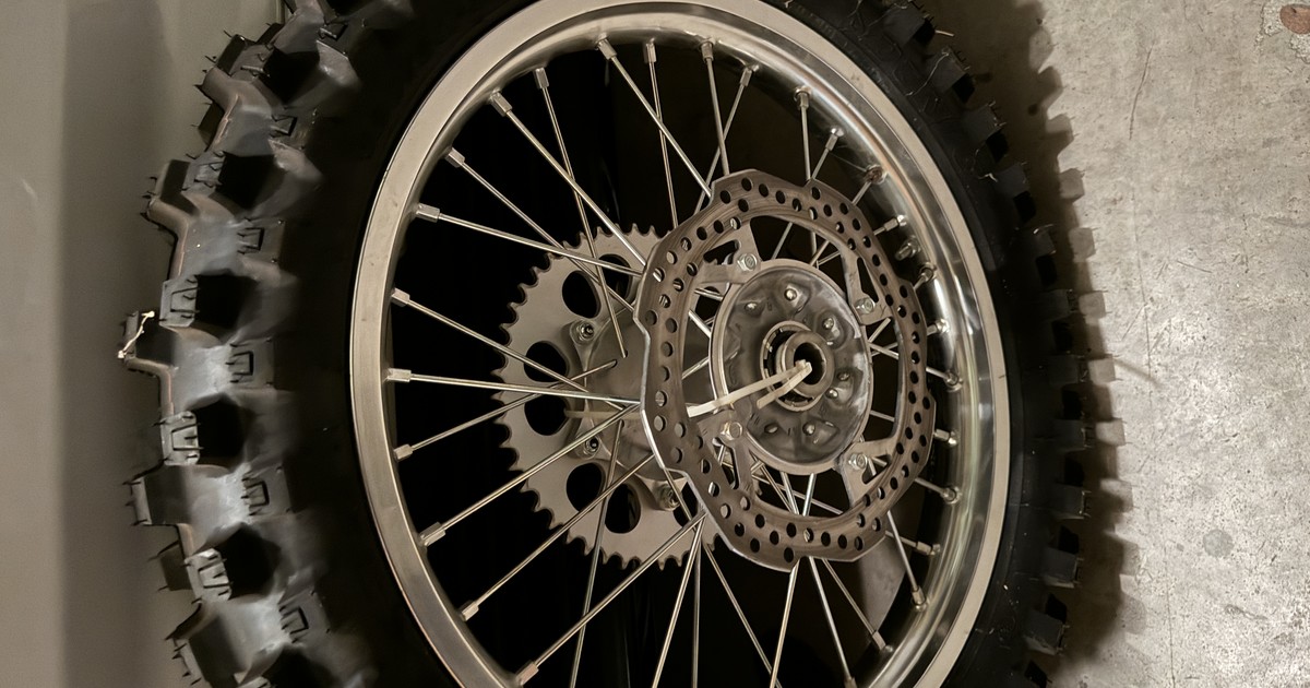 Stock wheel sets - 2018 CRF 450 - For Sale/Bazaar - Motocross Forums ...