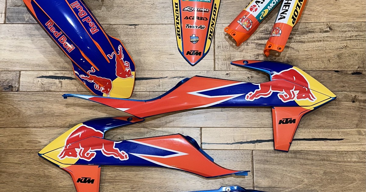 KTM Red Bull Plastics - For Sale/Bazaar - Motocross Forums / Message ...