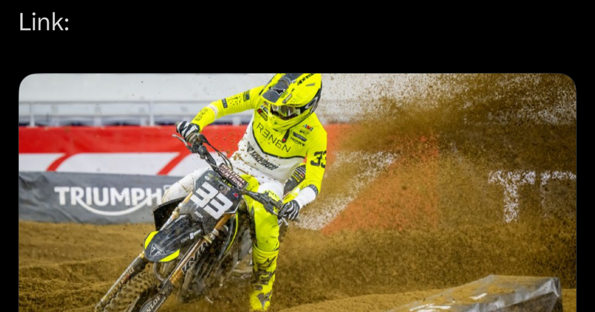 Intriguing Supercross Endorsement. - Moto-Related - Motocross Forums ...