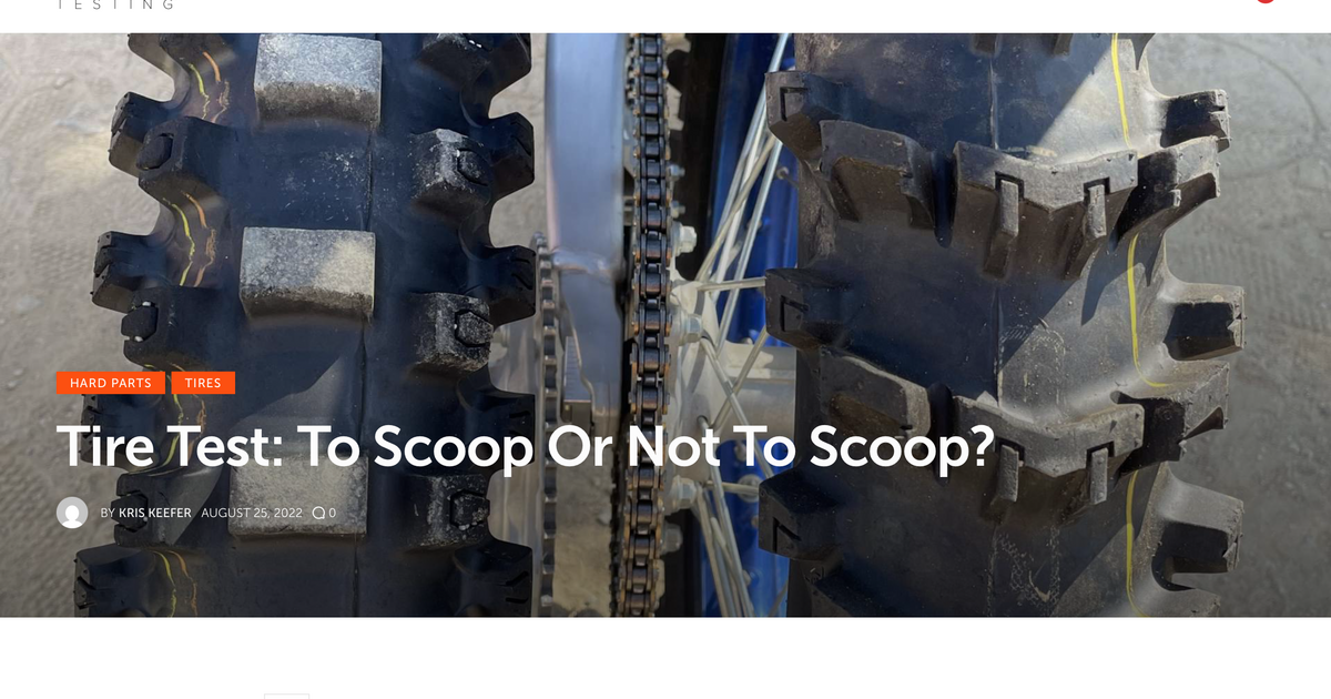 The "Scoop"..................tire - Moto-Related - Motocross Forums ...