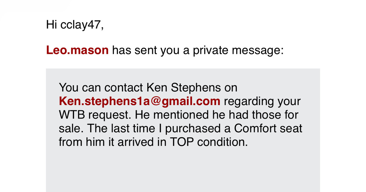 Scam watch - Leo.Mason - For Sale/Bazaar - Motocross Forums / Message ...