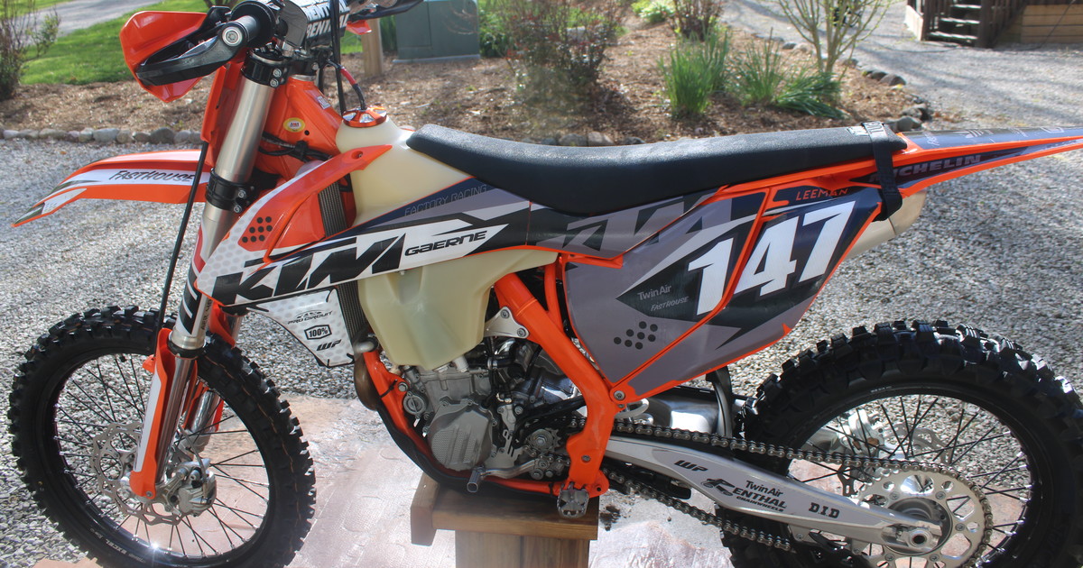 2018 KTM 450 XC-F 22 total hours $3900 - For Sale/Bazaar - Motocross ...