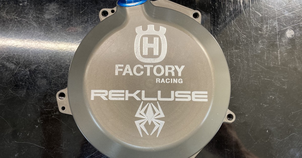 Husqvarna factory racing Rekluse clutch cover - For Sale/Bazaar ...