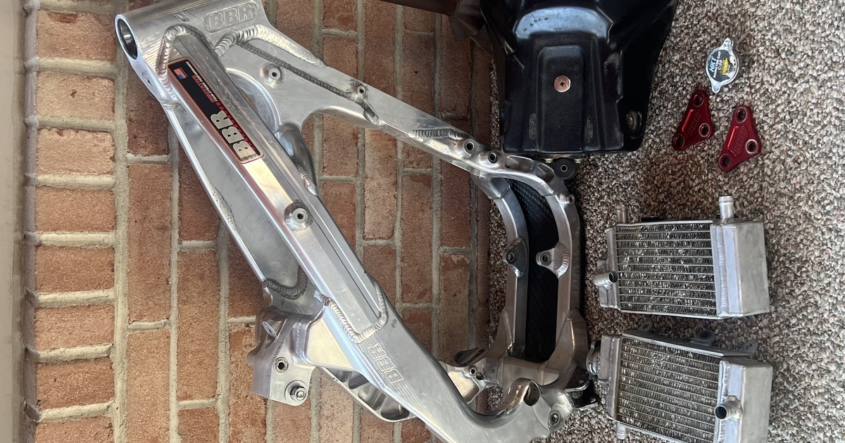 Crf150r BBR Perimeter Frame Kit - For Sale/Bazaar - Motocross Forums ...