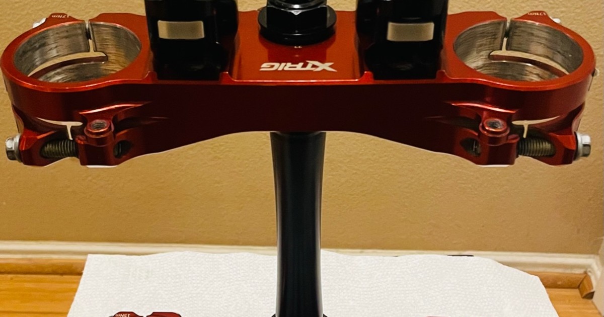 XTRIG ROCS PRO Triple Clamps Honda CRF250 2018-2021 450 2017- 2020 $425 ...