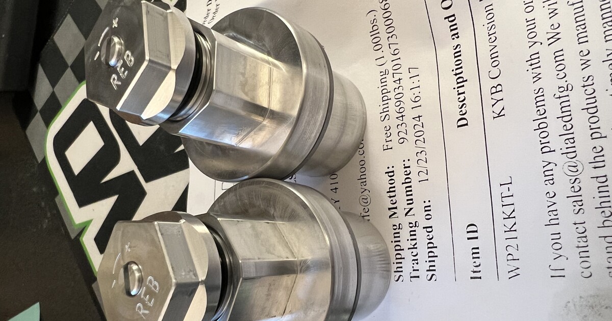 Dialed MFG KYB fork conversion $210 shipped in US NEW - For Sale/Bazaar ...