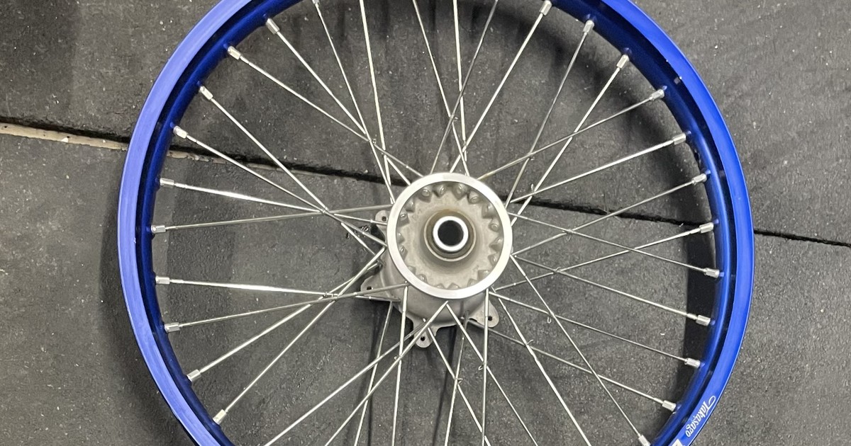 OEM Complete YZ Front Wheel - For Sale/Bazaar - Motocross Forums ...