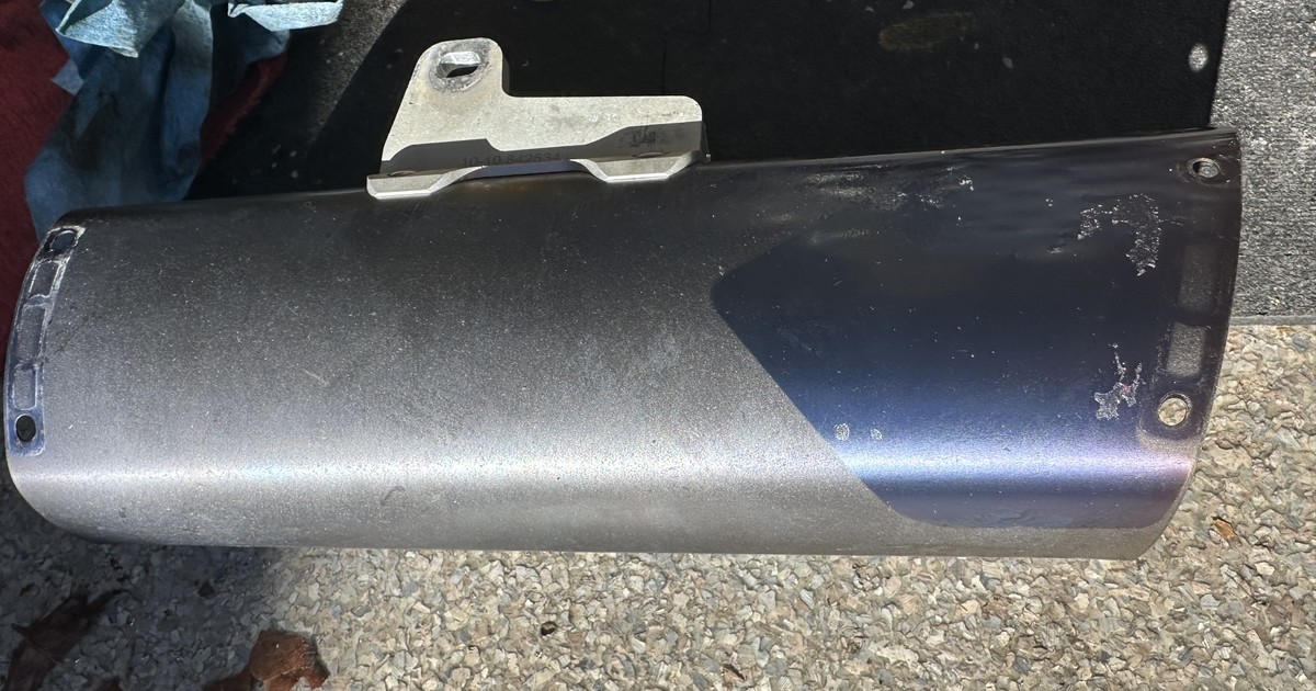 Fmf silencer polish/restore - Tech Help/Race Shop - Motocross Forums ...