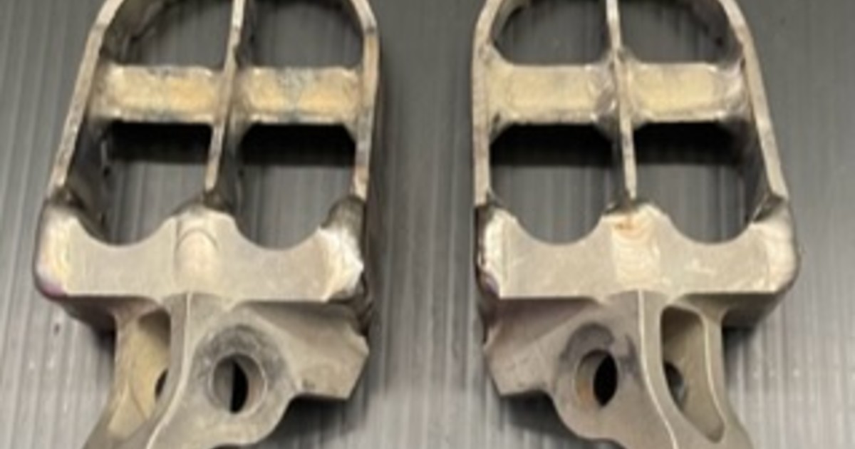 LightSpeed CRF250/450R Titanium foot pegs $170 - For Sale/Bazaar ...