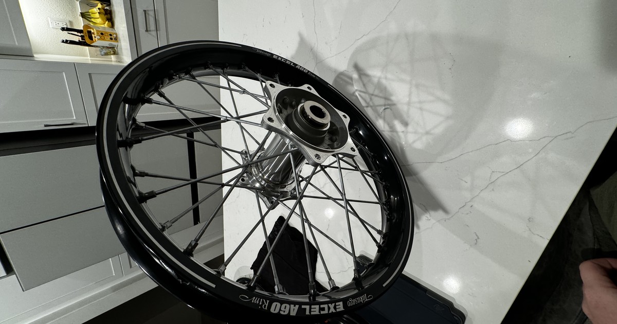 KTM Rear A60 Wheel Plus Frt Hub & Matching Spokes - For Sale/Bazaar ...