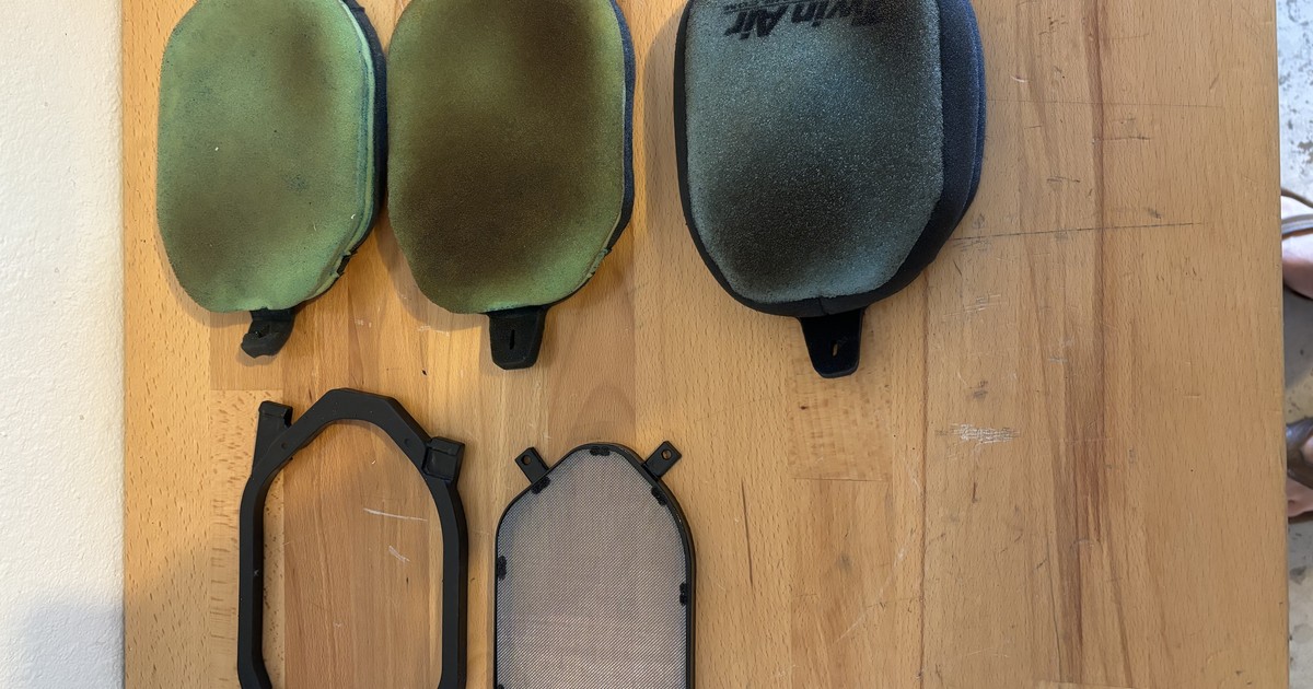 2024 KX450 Air Filters & Cage - For Sale/Bazaar - Motocross Forums ...