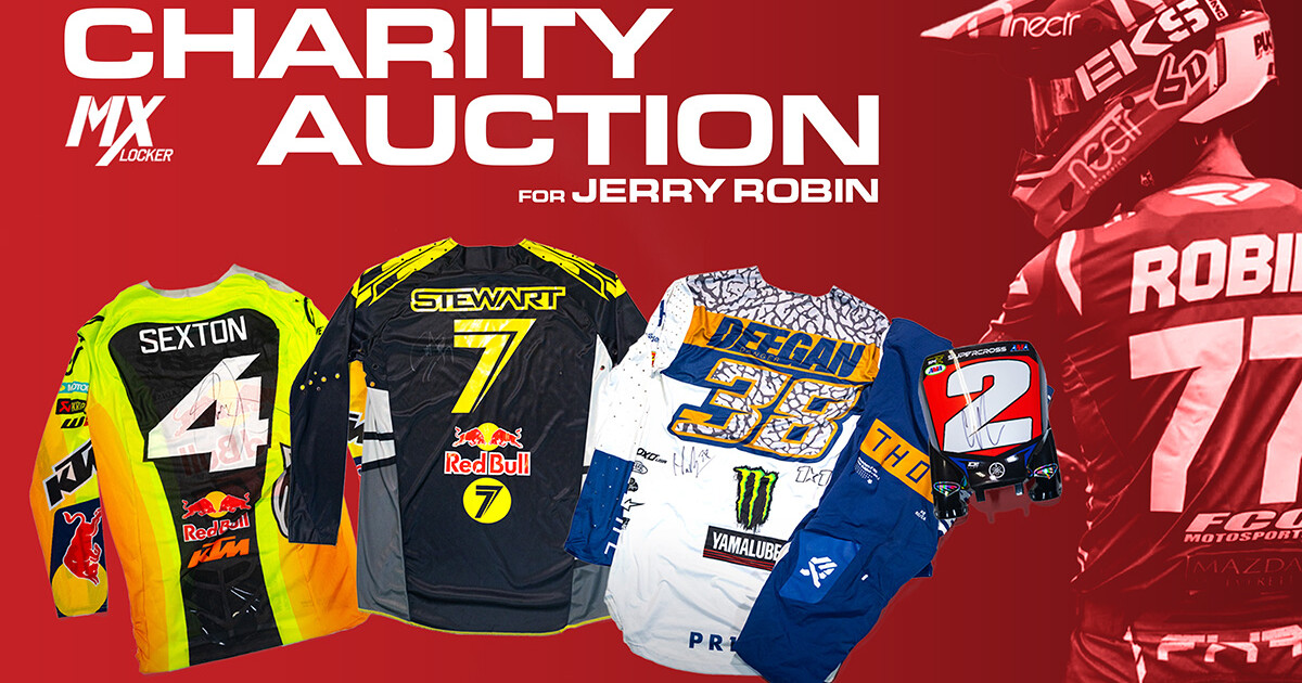 Jerry Robin Charity Auction Now Live - Moto-Related - Motocross Forums ...
