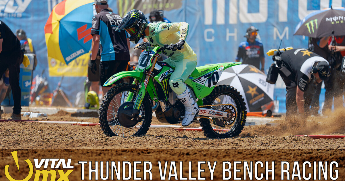 Bench Racing | Thunder Valley National Timed Qualifying - Moto-Related ...