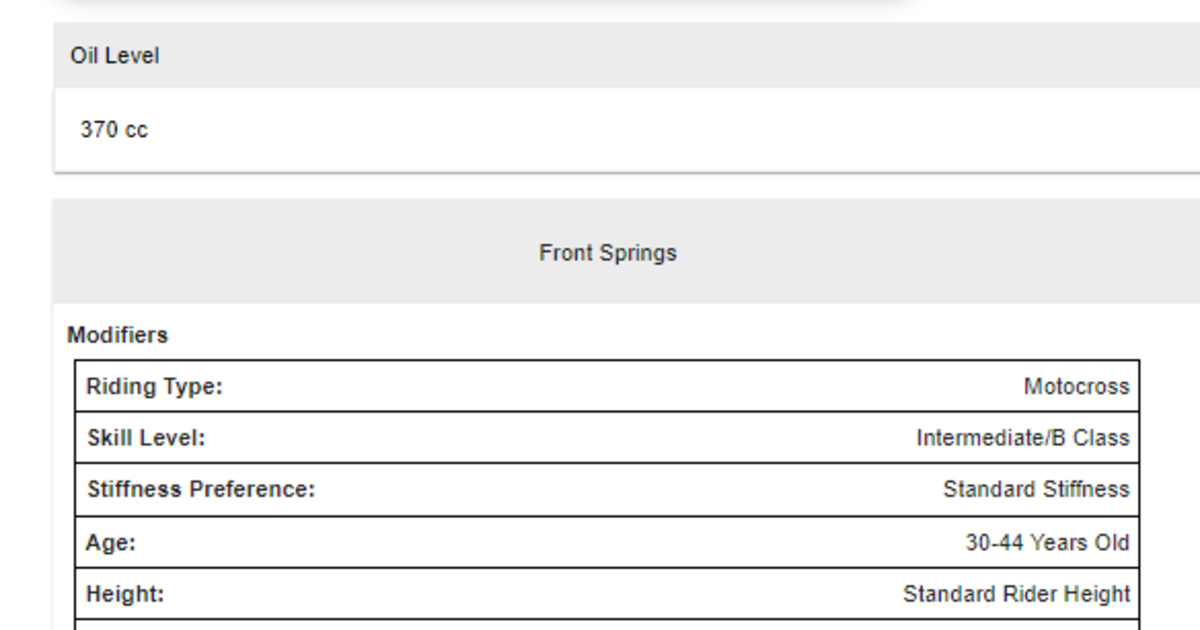 Forks won't bottom out - Tech Help/Race Shop - Motocross Forums / Message Boards - Vital MX