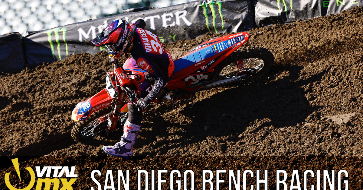 Bench Racing | San Diego Supercross Timed Qualifying - Moto-Related ...